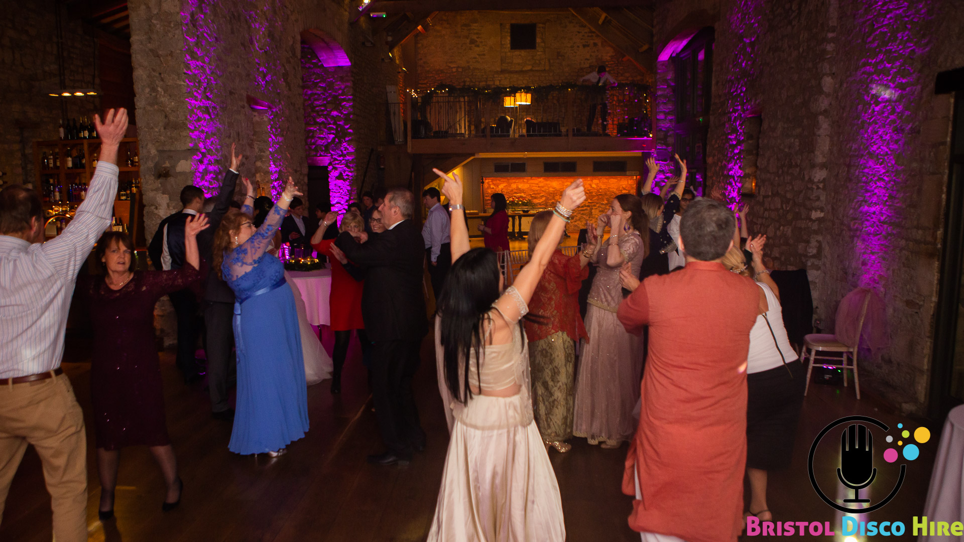 Photos of our Wedding DJ's in action - Bristol Disco Hire